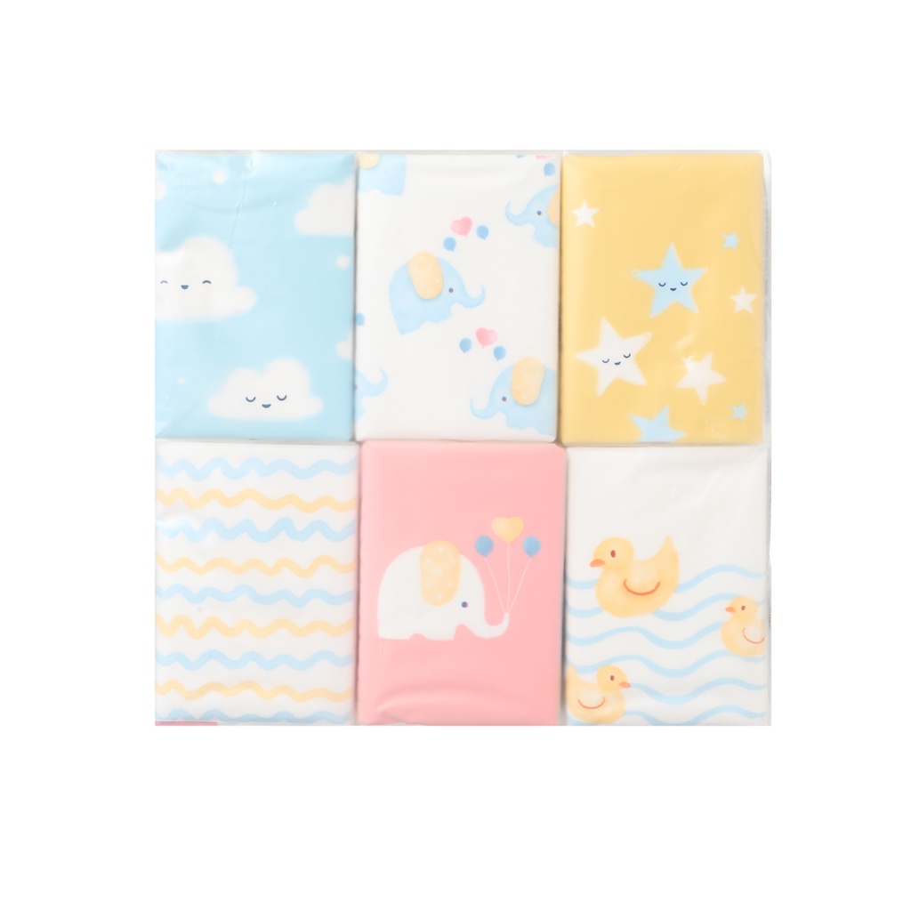 MINISO Baby Holiday Ultra Soft Facial Tissues (12 Packs) | Shopee ...