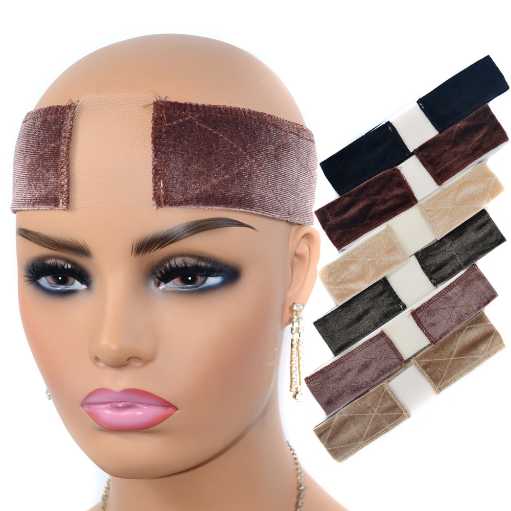 Wig headbands, Hairnet Hair cap Anti slip band wig cap Velvet lace wig ...