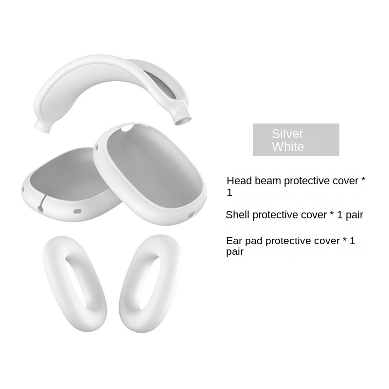 Soft Silicone Case for Air Pods Max2 Replacement Ear Pads Cushion Cover ...