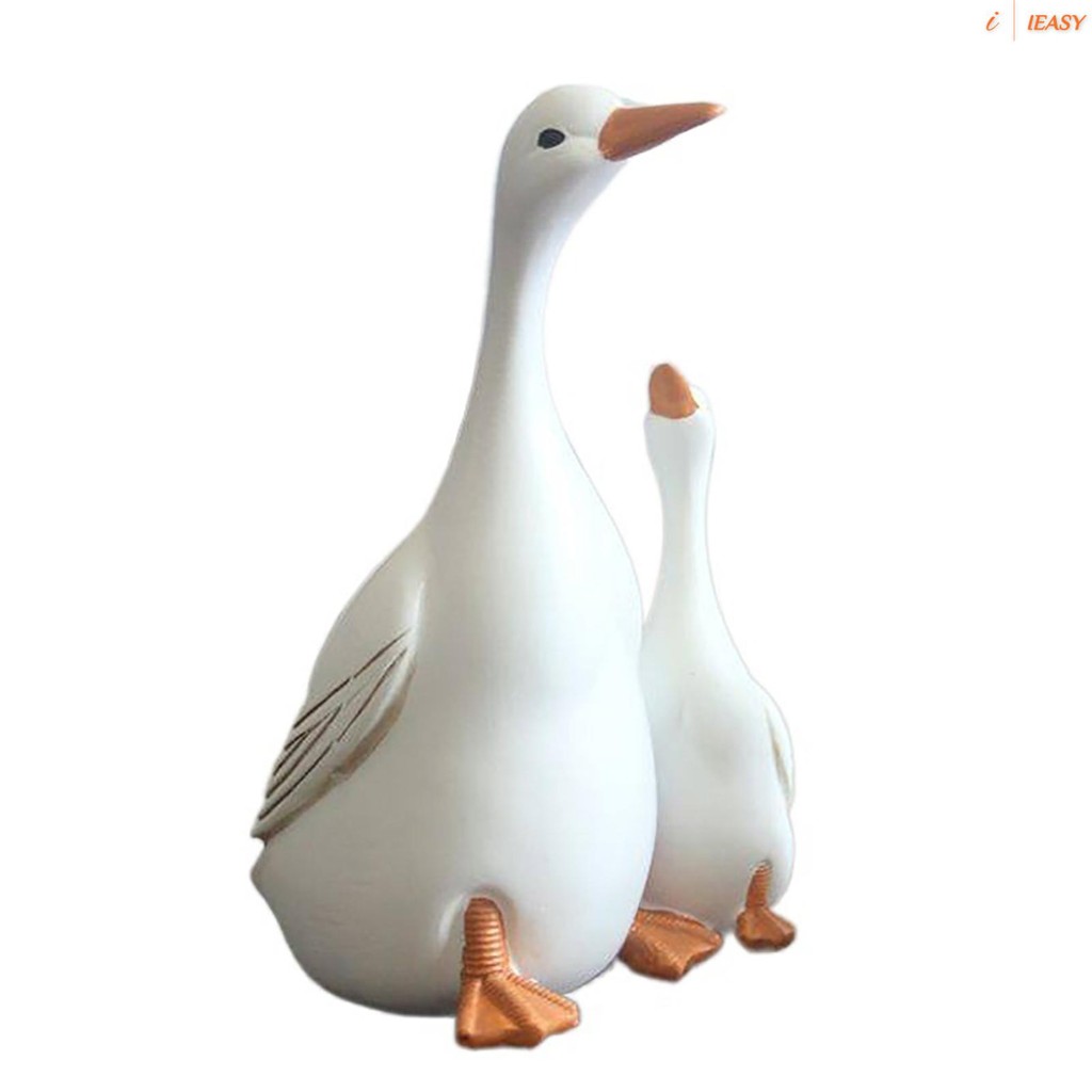 Fun Cute Duck Resin Statue Unique And Interesting Style | Shopee ...