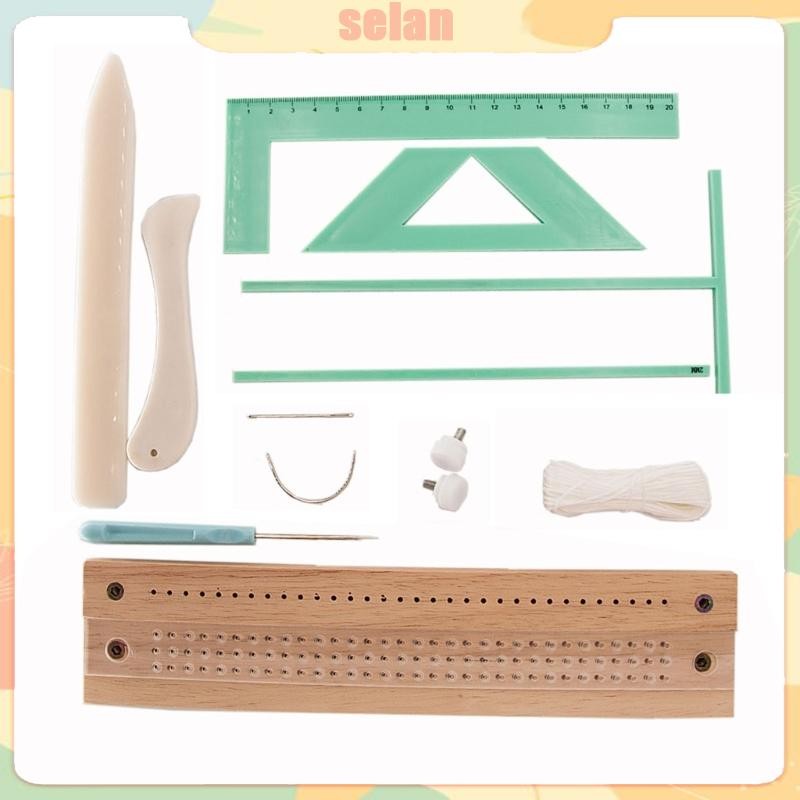 SEL Bookbinding Tool for Scrapbooking Bookbinding with Spacing Guide Corner Cutting Square L ...