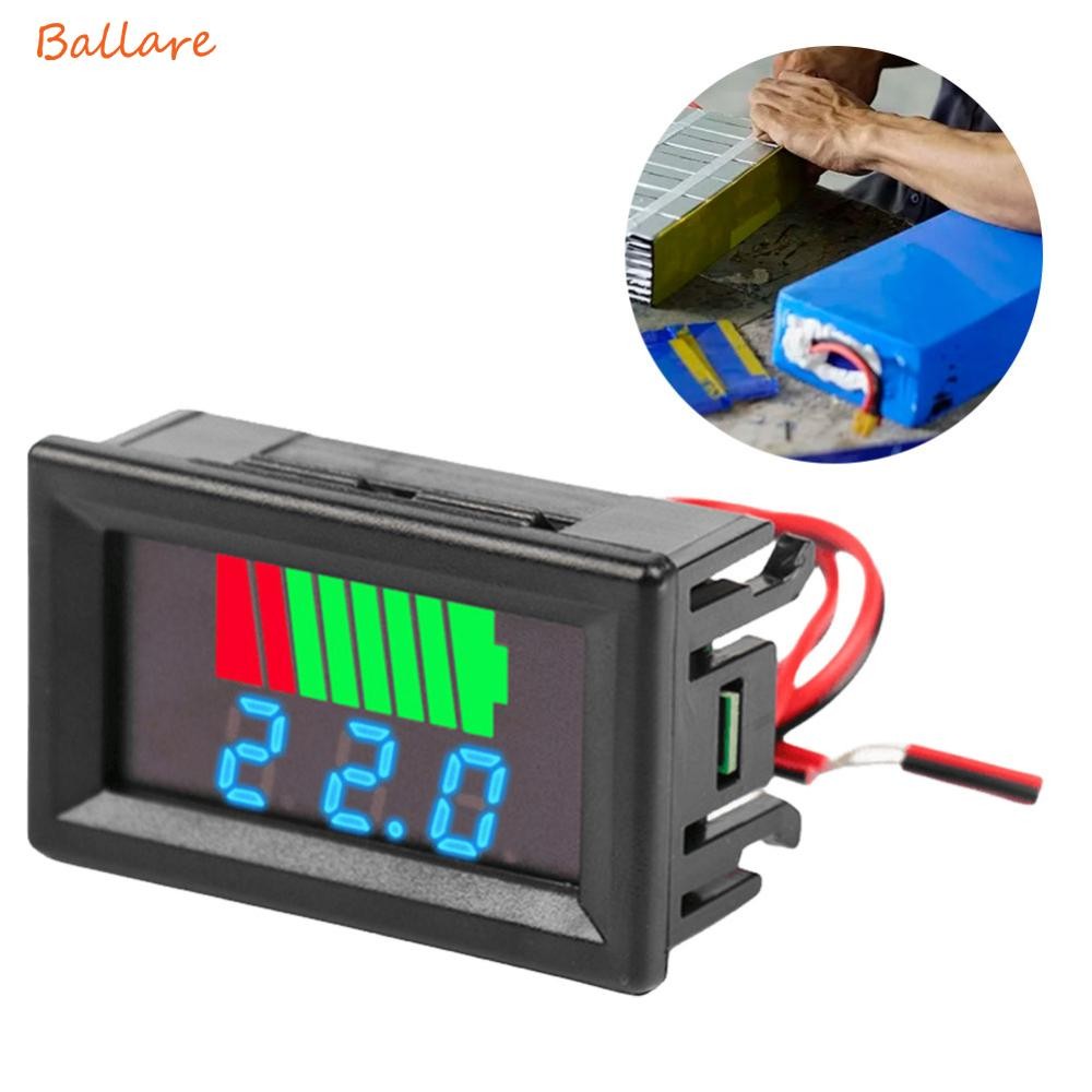 ~ Car Battery Charge Level Indicator Voltmeter Useful Battery Monitor ...