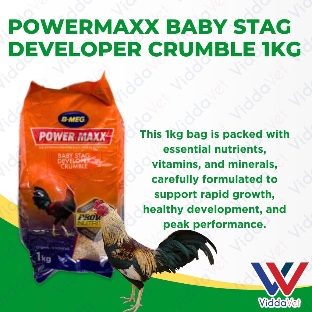 PowerMaxx Baby Stag Developer Crumble Fueling Early Growth (1kg ...