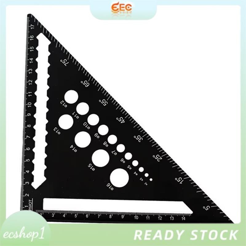 [ecshop1.ph] Triangle Ruler 7inch Aluminum Angle Protractor Speed ...