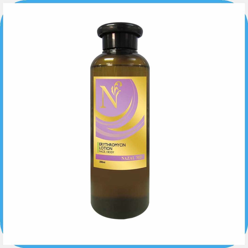 Nazal'vP_MD,r/Erythromycin)yR}Lotion>gV}200ml | Shopee Philippines