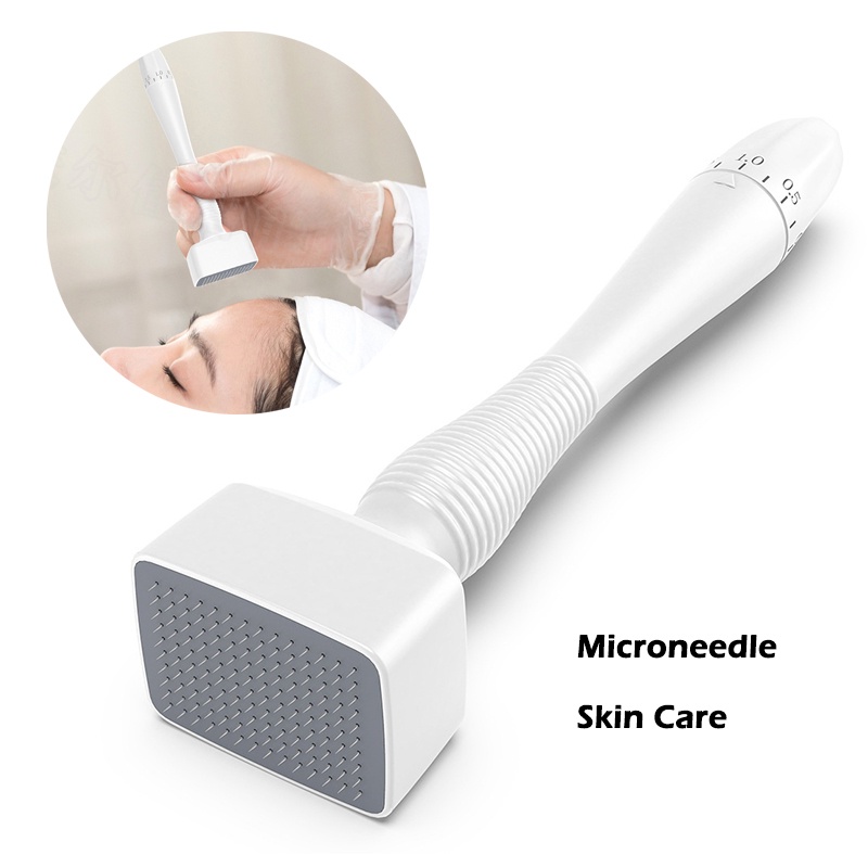 Needle Derma Roller Stamp Microneedle Skin Care Wrinkle Therapy Anti ...