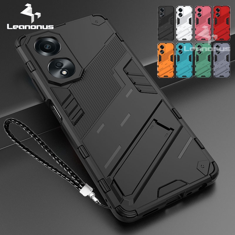 OPPO A58 A78 A57 A17 4G Case with Camera Cover Super Shockproof Back ...