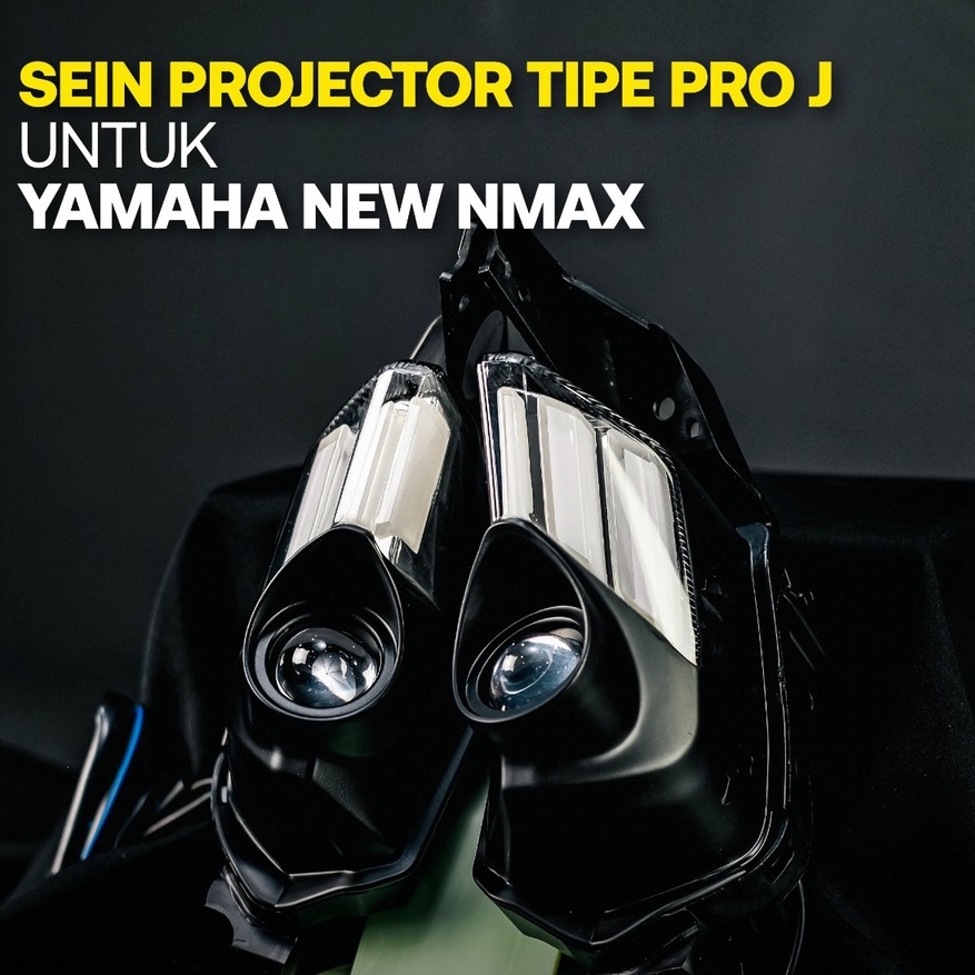 A2M Nmax V2 Signal Light w Projector Mini Driving Light PRO J NEMO JPA ...