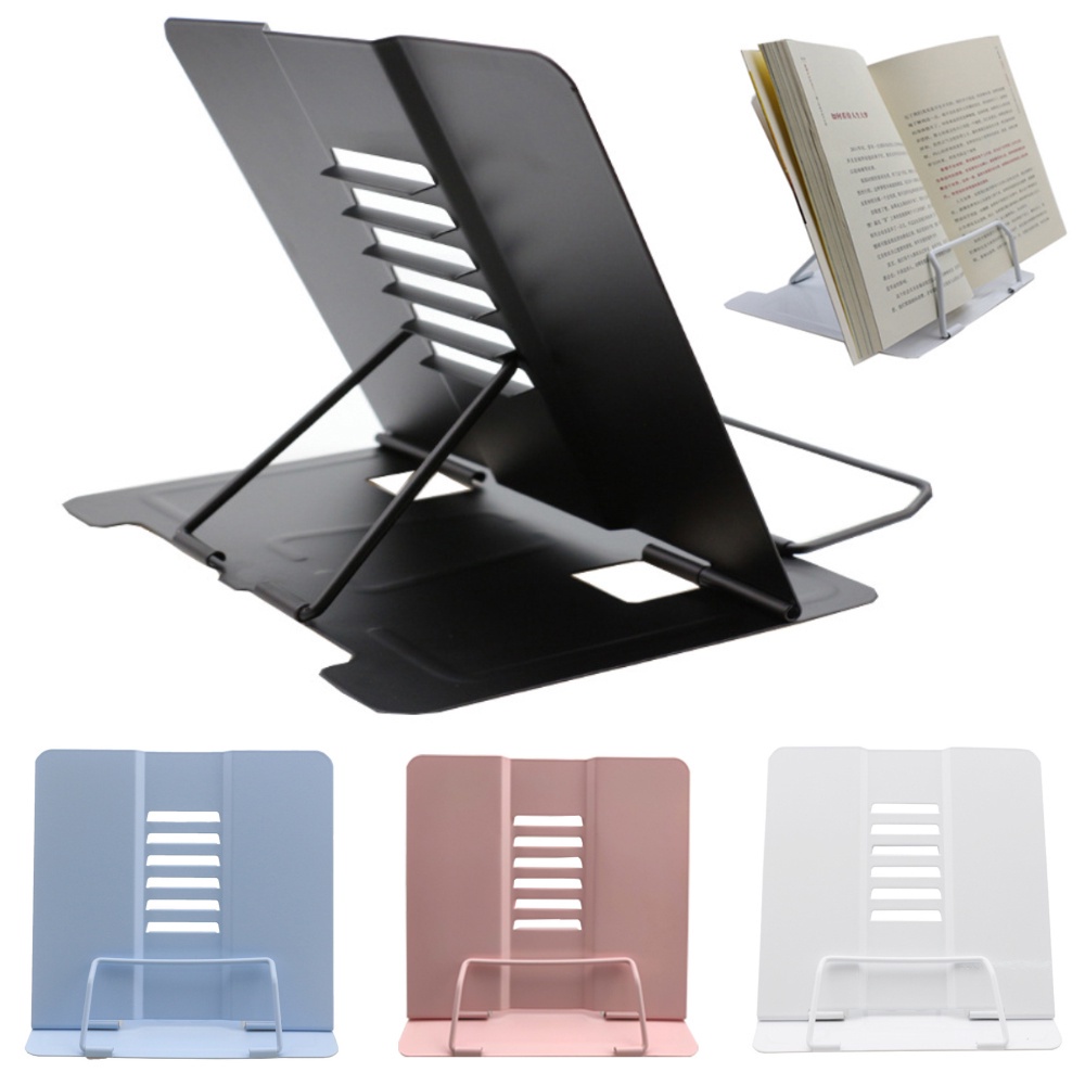 6 Level Adjustable Book Stand For Reading Desktop Bookholder Frame ...