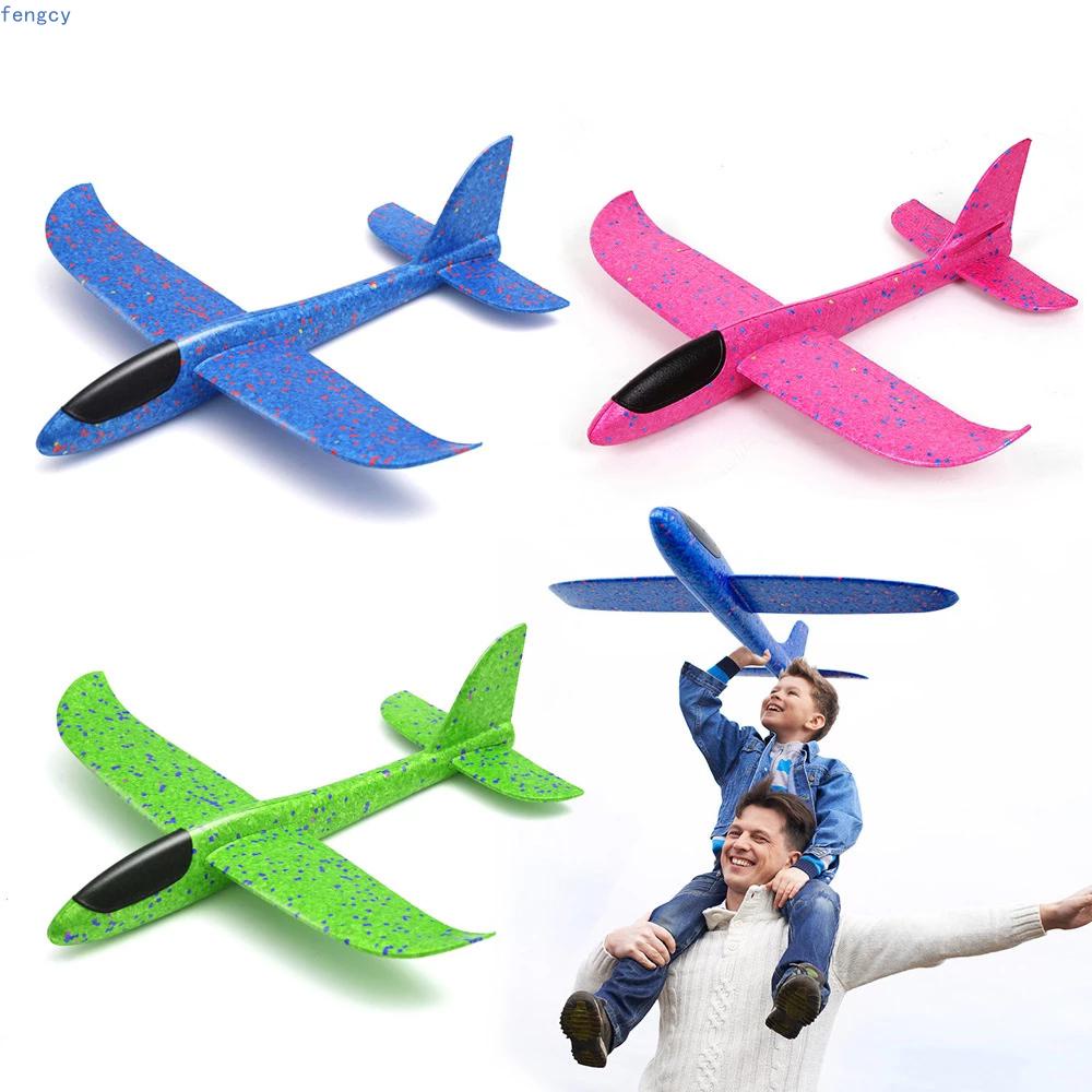 FENGCY Foam Glider Flexible Avion DIY Airplane Launch Fly Aeromodelo ...