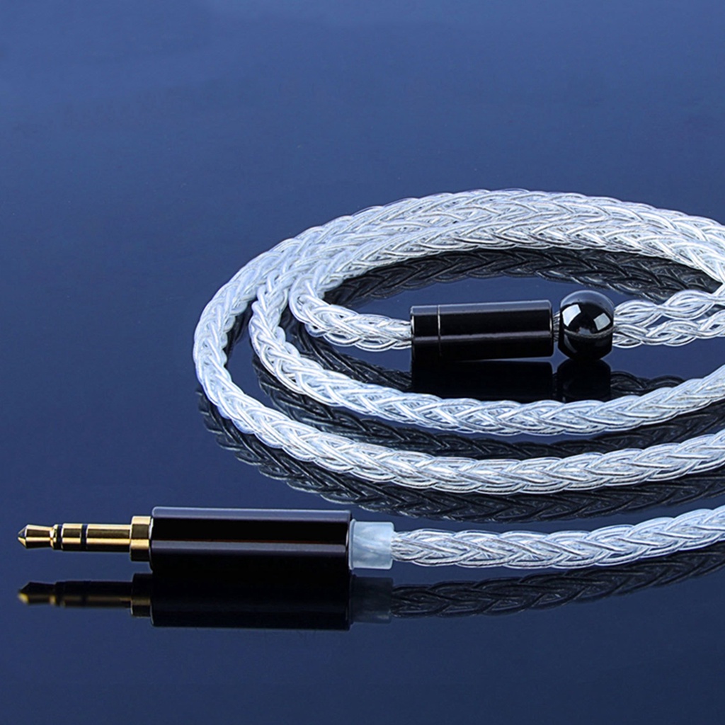 MT_JCALLY ZSN/ZST/ZS10/AS10/ES3 Silver-plated Braided Wire Earphone ...
