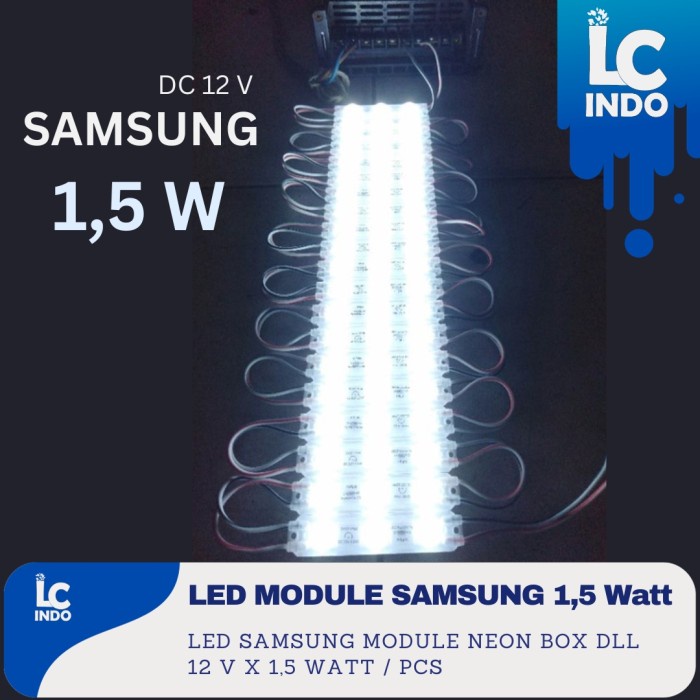 MATA Led module 3 Eyes 12v SAMSUNG 1.5 Watt Cool White | Shopee Philippines