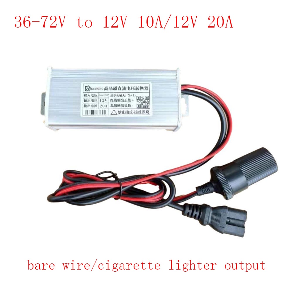 DC 36V-72V to 12V 10A/12V 20A Step-down Converters Electric Buck ...