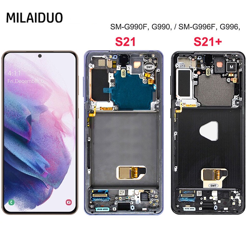 Brand New Amoled LCD For S21+ S21 Plus /S21 G990 G990F G991 G991B Lcd ...