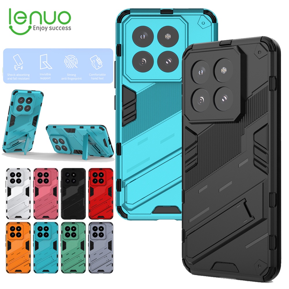 Lenuo Stand Phone Case For Xiaomi 14T 14 13T Pro 5G Redmi 13C 4G Casing ...