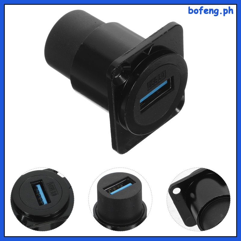 Fixed Panel Socket USB Flush Mount before and after Female Data ...