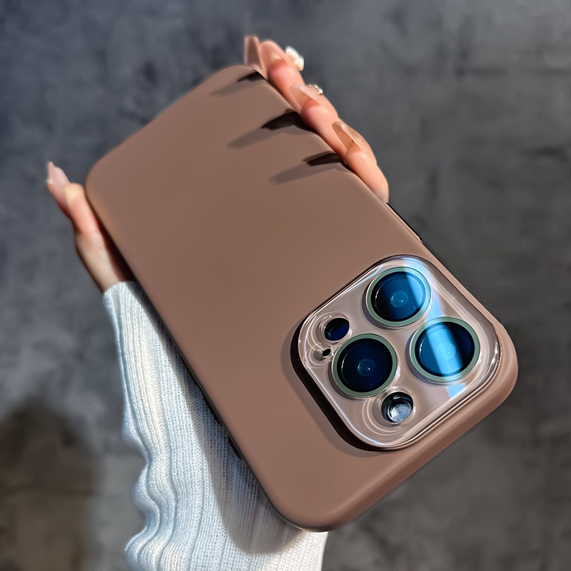 Crystal Camera Protection Premium Matte Case For iphone 15 Pro Max ...