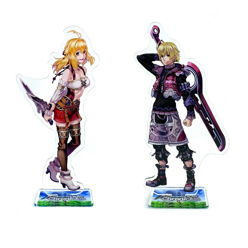 Xenoblade Chronicles main character Shulk and Fiora acrylic stand ...