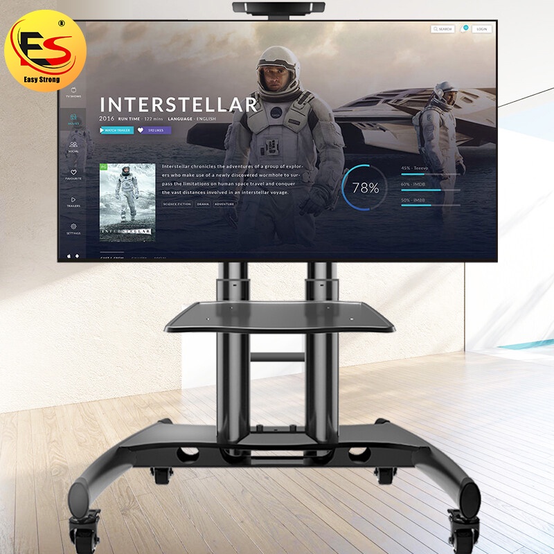TV mobile bracket floor cart touch all-in-one video conference ...
