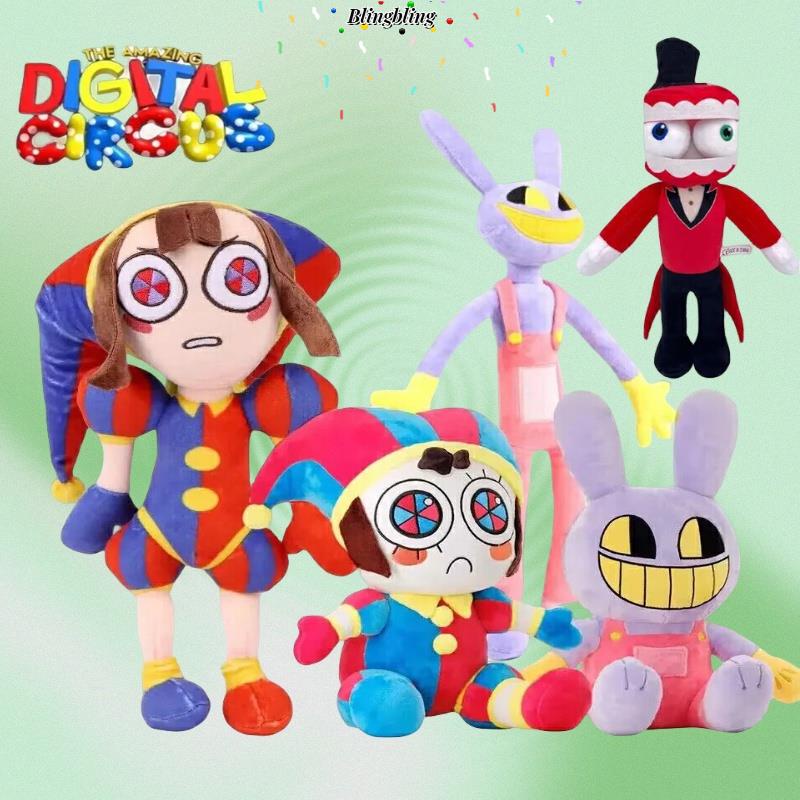 Game Amazing Digital Circus Plush Toys Pomni/Jax/Caine/Gangle/Ragatha ...