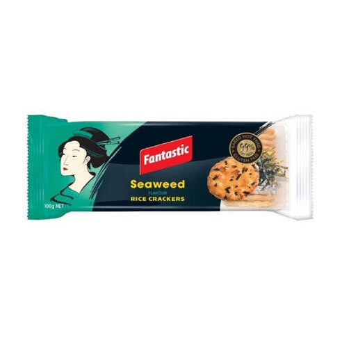 Fantastic Rice Cracker Seaweed 100g Snacks Biscuits Crackers Imported ...