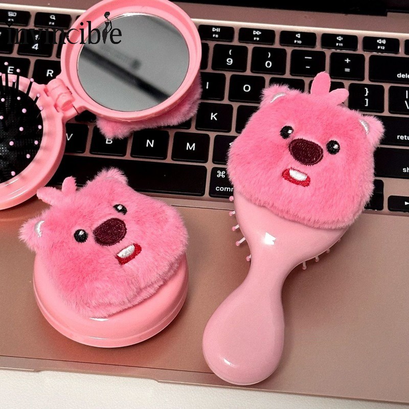Cute Plush Loopy Folding Flip Airbag Comb Cartoon Little Beaver ...