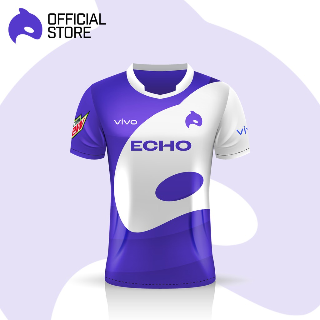 ECHO E-SPORTS OFFICIAL Round Neck JERSEY. 2024 Summer Latest Casual ...