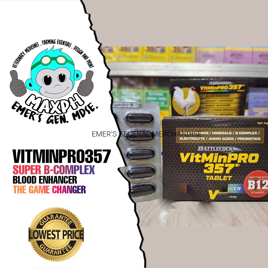 VitminPro 357 100 tablets MULTIVITAMINS/MINERALS/ELECTROLYTE/AMINO ...