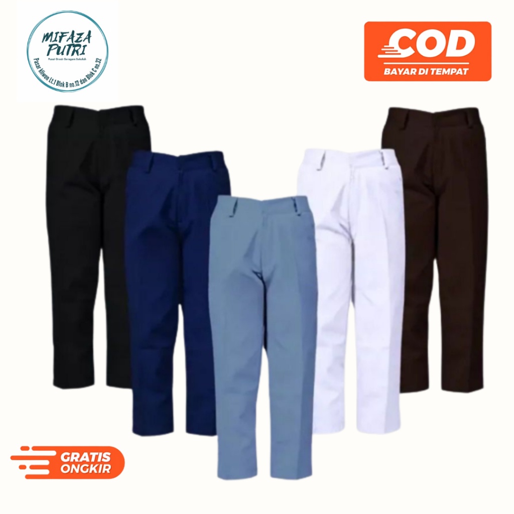 School UNIFORM TROUSERS FOR SMP/MTs, SMA/SMK/MA model bety V | Shopee ...