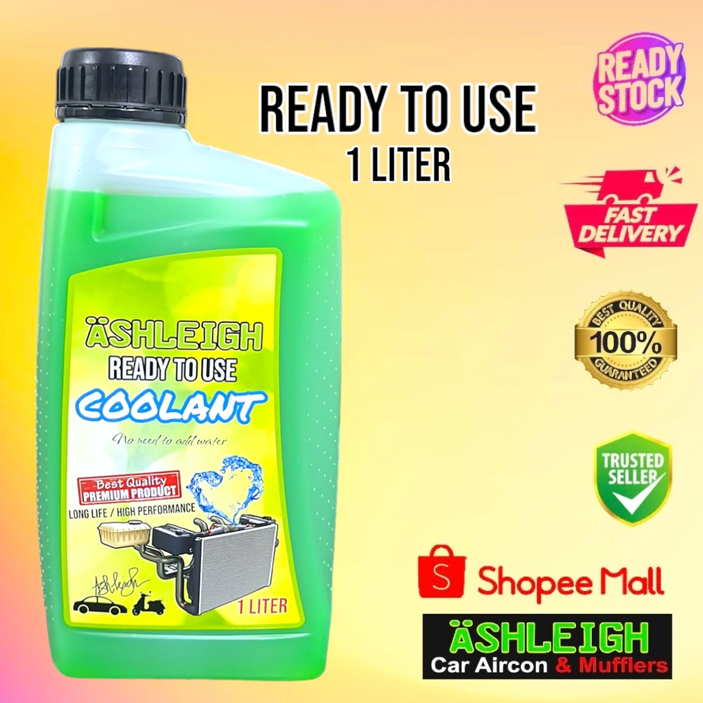 Coolant Ready To Use GREEN 1Liter Car radiator supply long life ...