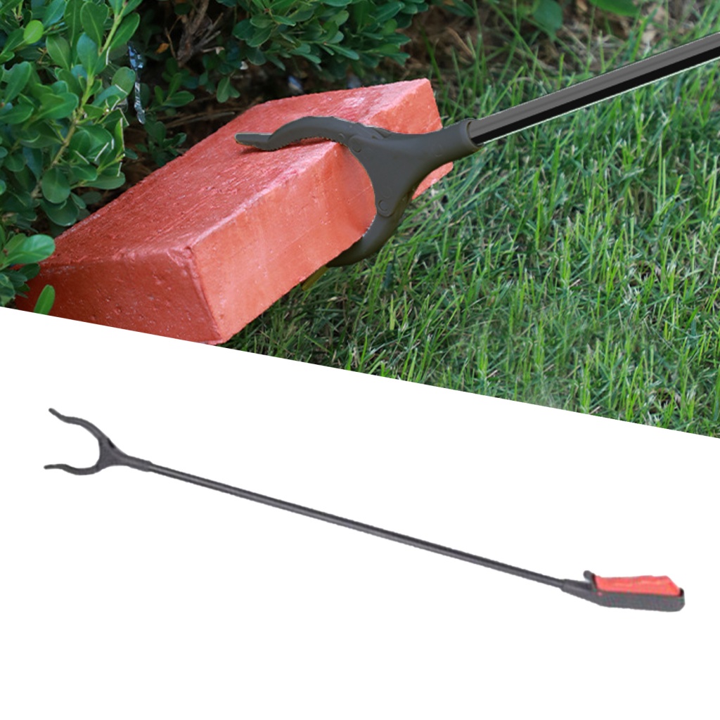 Grabber Tool Long-Handle Picker Garbage Tong Picking Clamp Long-Handle ...