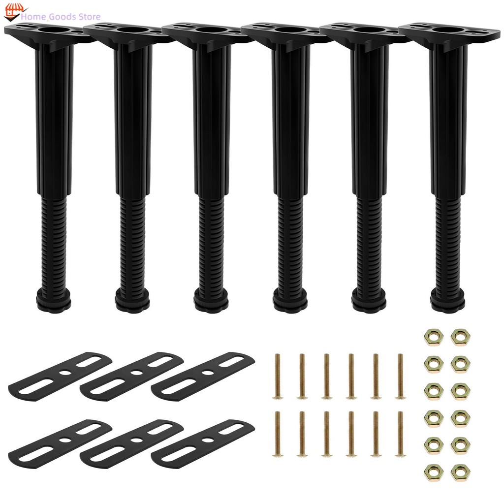 6Pcs Bed Frame Support Leg Plastic Frame Center Slats Support Leg ...