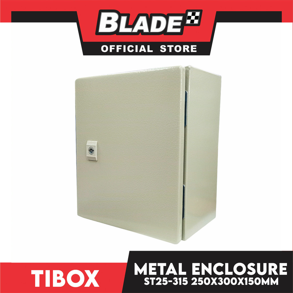 Tibox Wall Mount Metal Enclosure Box ST25 315 (150x250x300 ) LxWxH ...