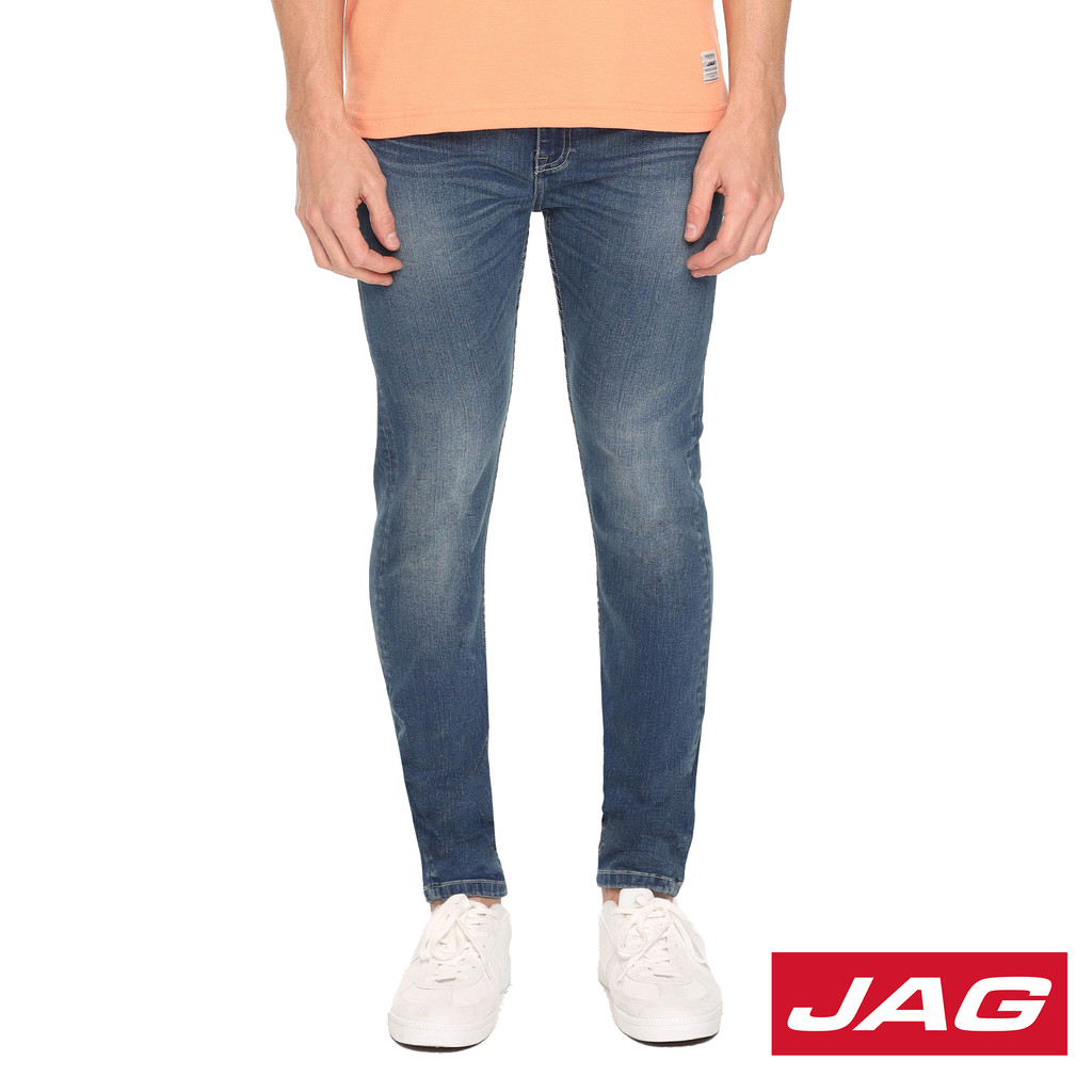 Jag Men's Skinny Stretch 28" Denim Pants | Shopee Philippines