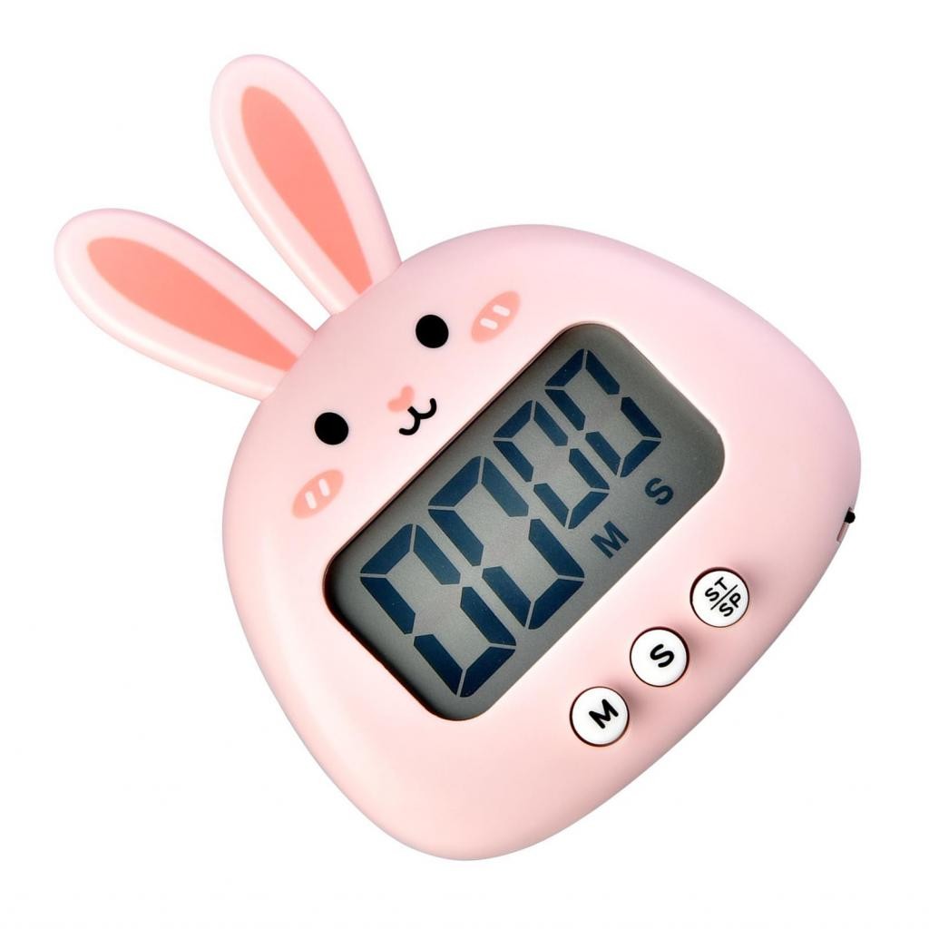 Rubycode Digital Kitchen Timer Cute Bunny Magnetic Precise Cooking ...