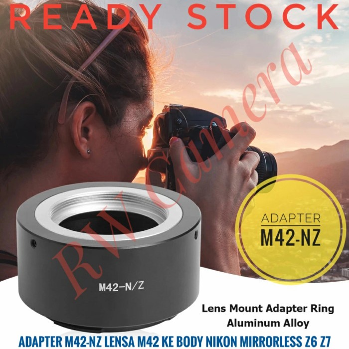 M42-NZ Adapter M42 Lens to Nikon Z Mirrorless Z5 Z6 Z7 Adapter ...