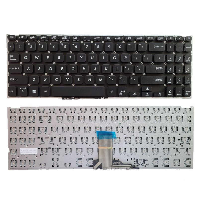 New US Keyboard For Asus Vivobook X509 X509F X509U M509 M509D M509DA No ...