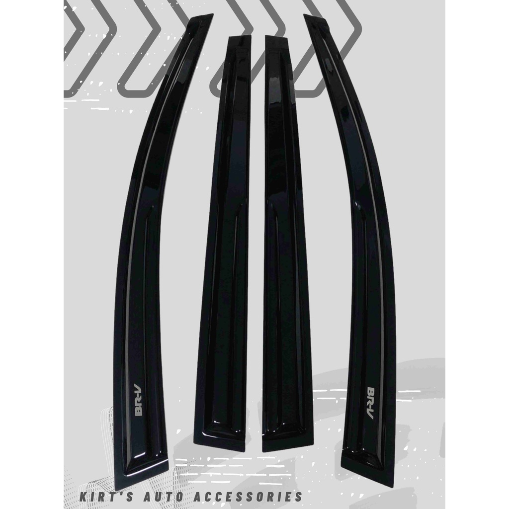 Honda BR-V 2017 2018 2019 2020 2021 2022 Mugen Rain Visor Sun Deflector Gutter IM | Shopee ...