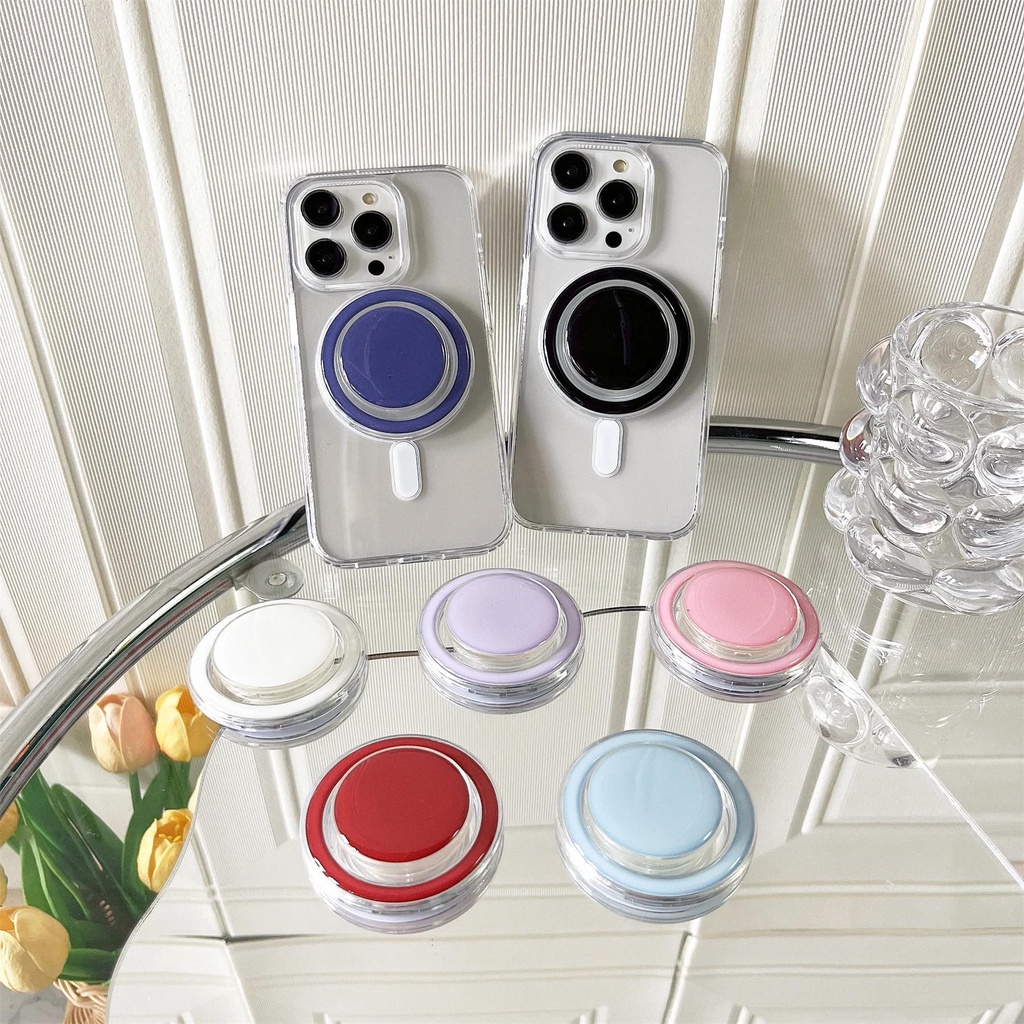 Korean Luxury Dispensing Magnetic Attraction Phone Grip Tok Griptok ...