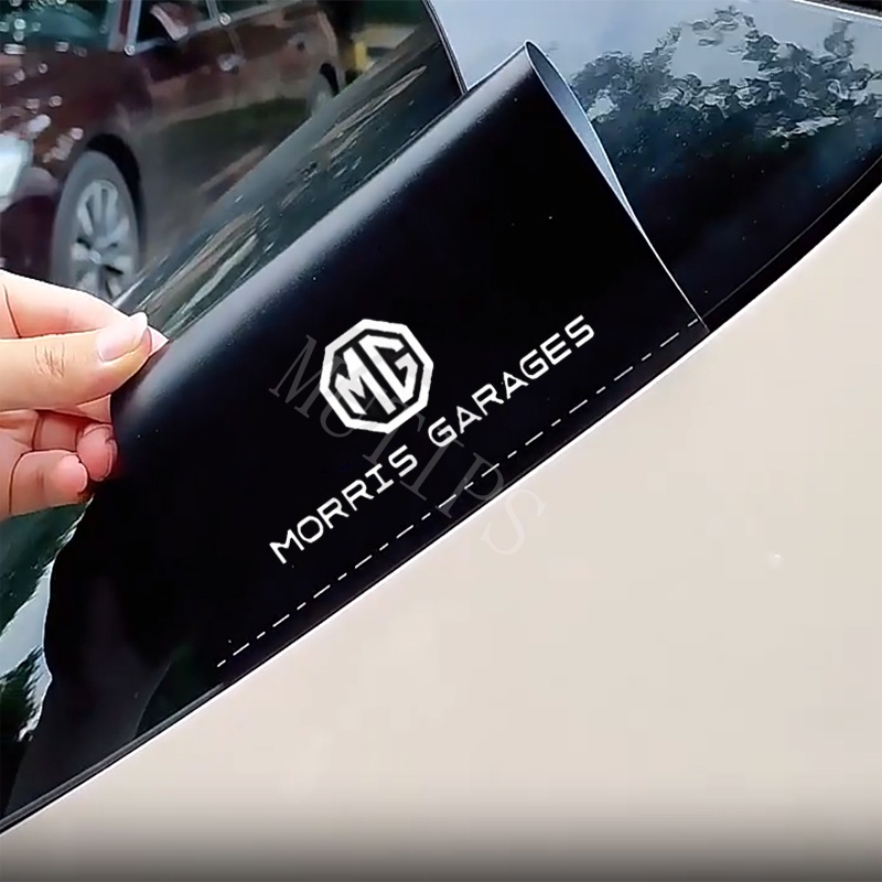 MG Car Sticker Wash Label Style Trunk Door Decals PVC Auto Decoration ...