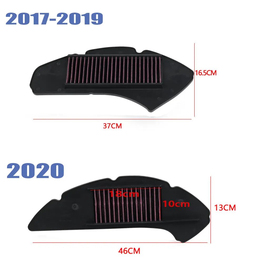 Motorcycle High-Flow Air Filter For NMAX V1 V2 NMAX YAMAHA AEROX V1 V2 ...