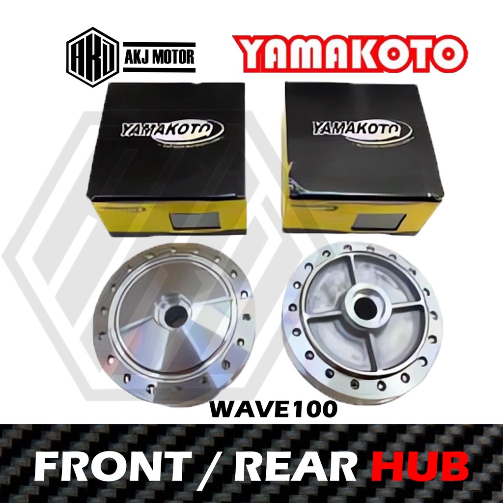 HONDA WAVE 100 FRONT AND REAR HUB SET | Shopee Philippines