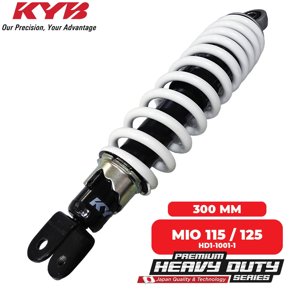 KYB Premium Heavy Duty MIO 115 / 125 [300mm] Motorcycle Shock Absorber ...
