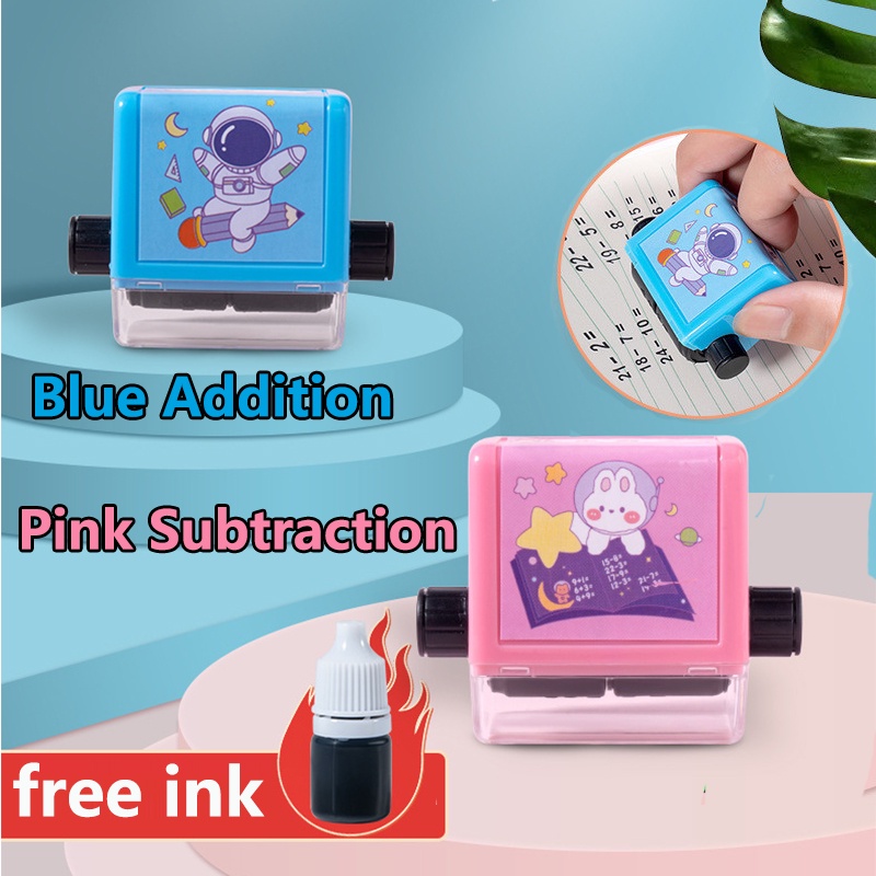 learning materials for kids Number paint roller math stamp within 100 ...