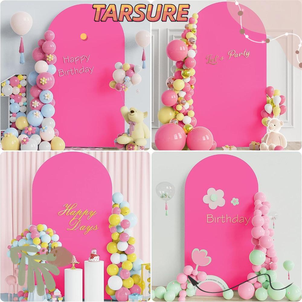 TARSURR Wedding Arch Cover, Round High Elasticity Arch Stand Covers ...