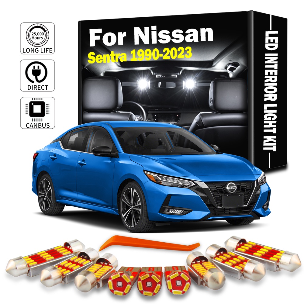 LED Interior Dome Map Reading Trunk Light Bulb Kit For Nissan Sentra ...