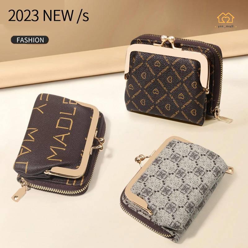 2-in-1 Korean Leather Wallet LadiesWallet Card Holder with Laminated ...
