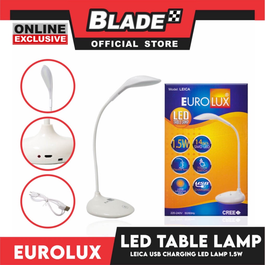 Eurolux Leica LED Table Lamp 1.5W 14pcs SMD LED | Shopee Philippines