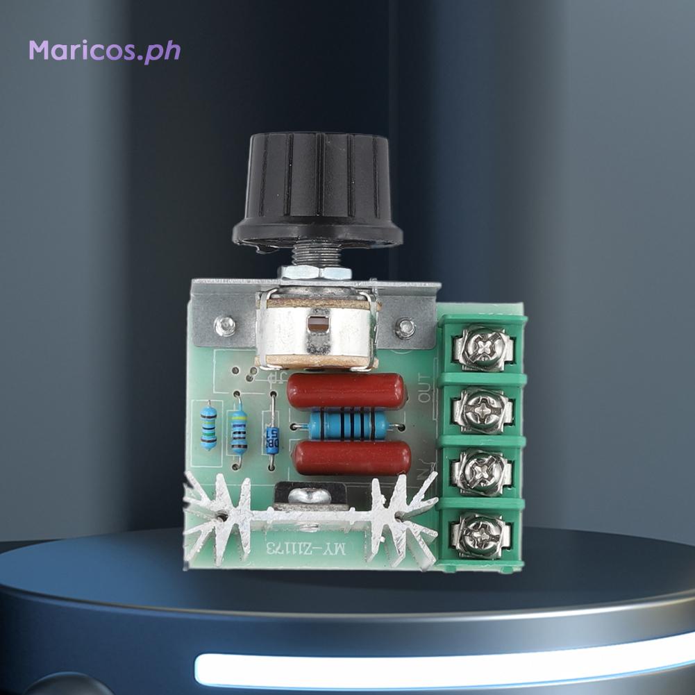 2000W SCR Voltage Regulator AC 220V Dimming Dimmers High Power Motor ...