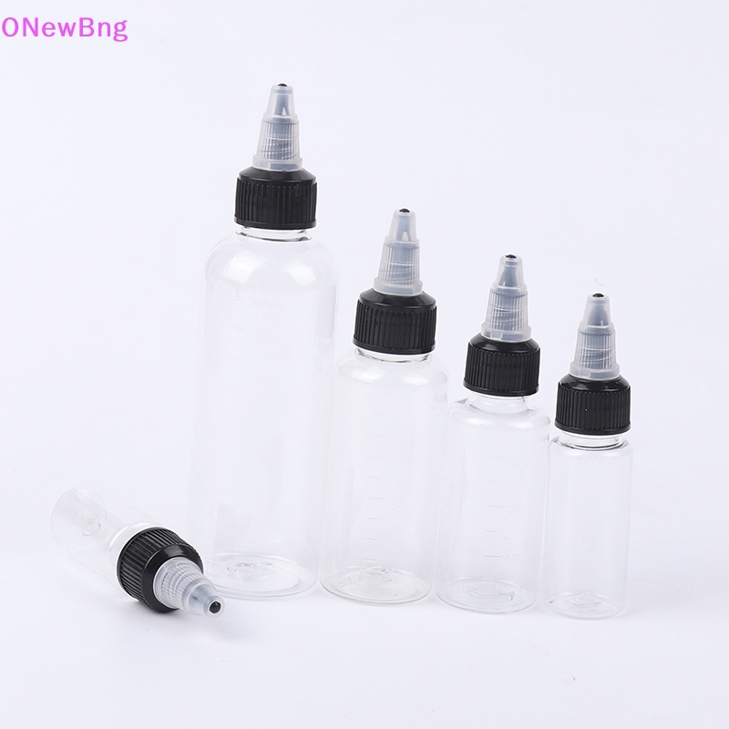 ONew 10/20/30/50/100ml Empty Hair Dye Bottle Twist Top Cap Refillable ...